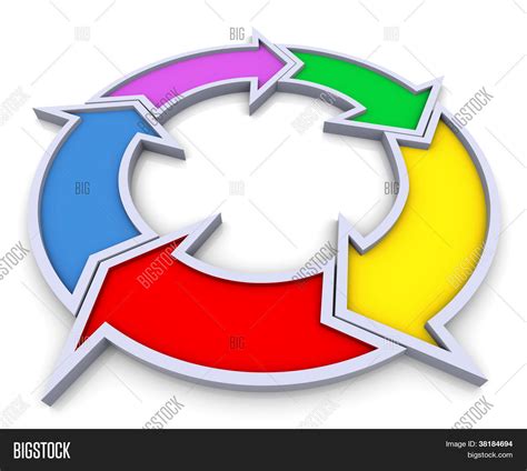 3d Flowchart Diagram Image And Photo Free Trial Bigstock