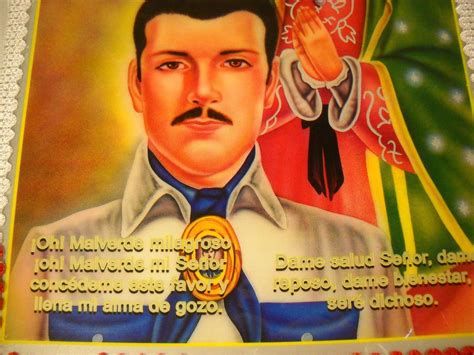 Jesus Malverde Virgen De Guadalupe Oracion Techeras Poster Virgin