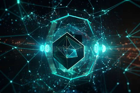 Data Protection Cyber Security Privacy Technology Concept Generation Ai Stock Illustration