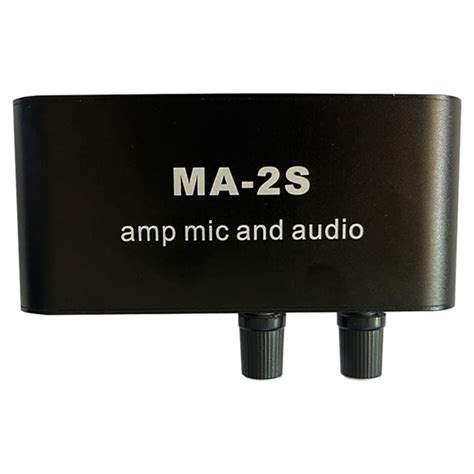 65mm Dynamic Microphone 35mm Condenser Microphone Amplifier Headphone Amplifier Audio