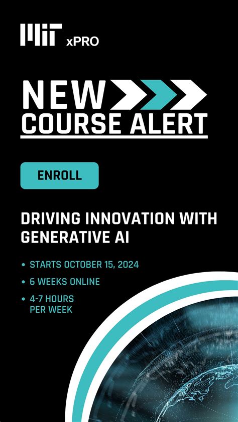 Mit Xpro On Linkedin Driving Innovation With Generative Ai Mit Xpro