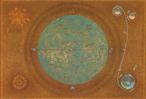 Mapping Of The Moon Marks Moon Landing With Exhibition Of Lunar Maps