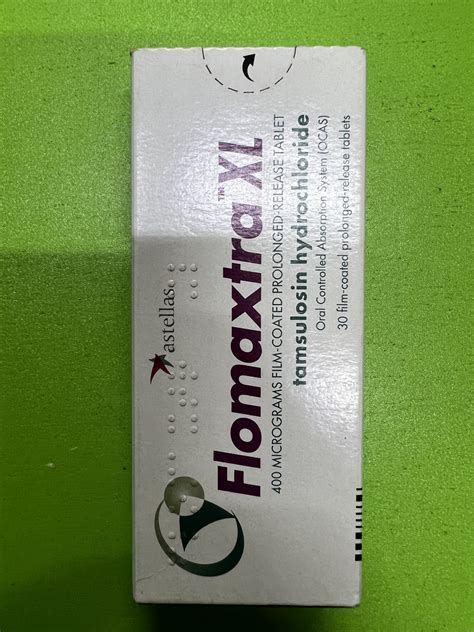Flomaxtra Xl Tamsunolin Hydrochloride Walls