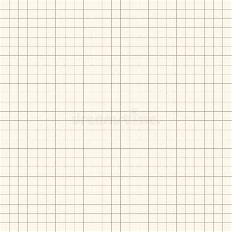 Old Beige Square Notebook Paper Seamless Pattern Stock Illustrations