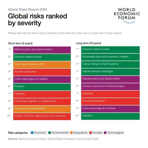 According To The Wef Global Risks Report 2025 Global Elites Have Really Cooled On The Idea Of
