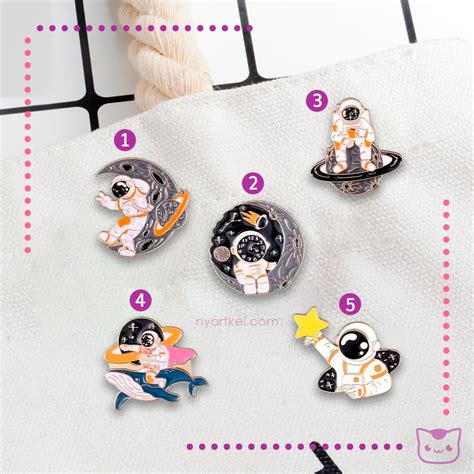 Pin Astronauta Nyart Kei