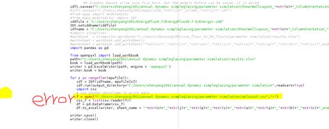 when i ran eppy eplusout csv is missing but html is there [no such