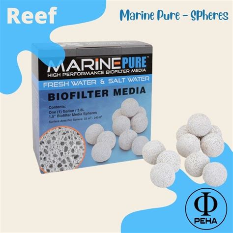 Marine Pure Spheres Rumah Bakteri Biofilter Media Aquarium Laut