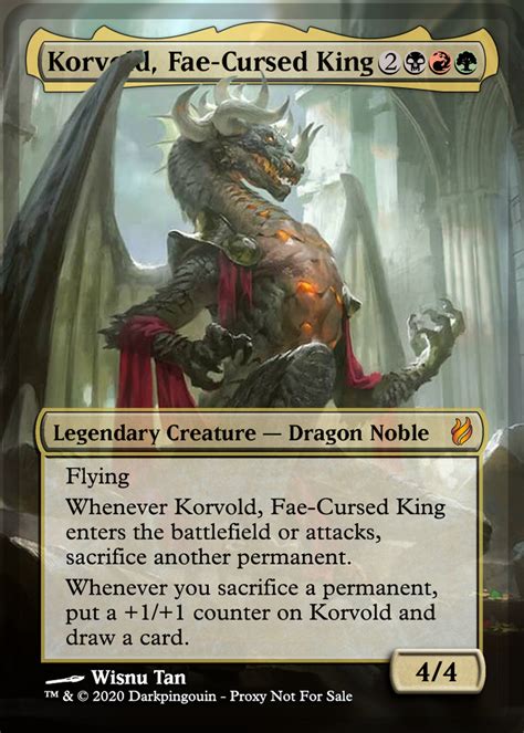 Korvold Fae Cursed King Proxy By Darkpingouin On Deviantart
