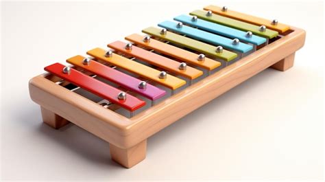 Premium Ai Image Xylophone Isolated On White Background