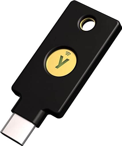 Jp Yubico Security Key C Nfc Black Two Factor Authentication 2fa Security Key