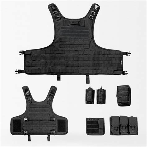 Military Vest With Mag Pouches