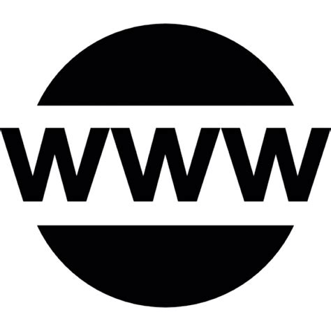 Black Website Icon Png