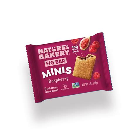 Fig Bar Minis Raspberry Natures Bakery