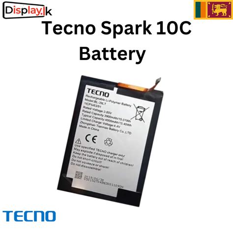Tecno Spark 10c Battery Display Lk