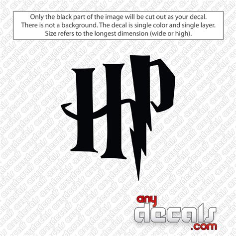 Harry Potter Logo Decal Sticker