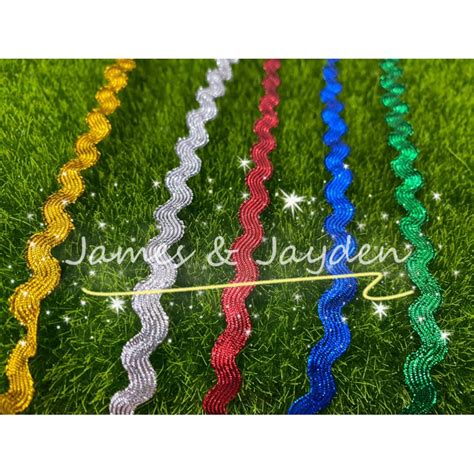 [meter] Renda Renda Hiasan Renda Zig Zac Renda Z Renda S