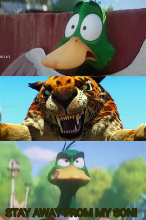 Mack Mallard Protects Dax Mallard From Phango By Christopherelefante On Deviantart