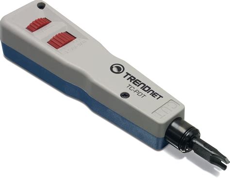 Trendnet Punch Down Tool With 110 And Krone Blade Tc Pdt Insert And Cut