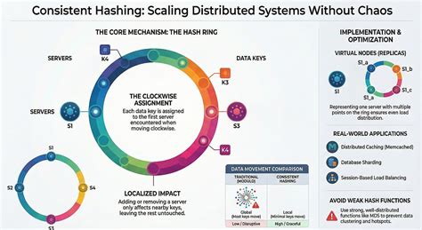 Consistent Hashing Explained With A Practical Python Example And Images