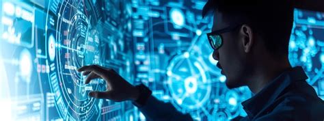 Premium Photo Data Science Scientist Computing Analysing And
