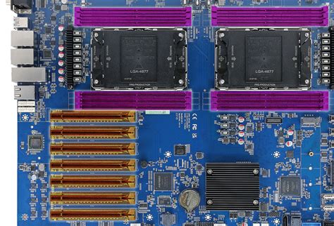 Hpm Srsde Hpc Motherboard Dual Sockets Dual Cpu 4th Gen Intel Xeon