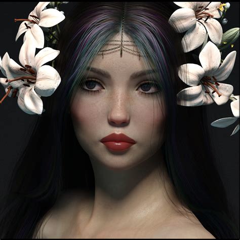 3da Deirdre For G8f Daz 3d