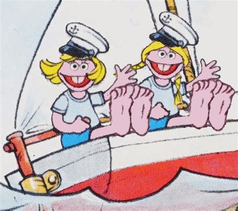 Prairie Dawn And Betty Lou Sailboat Toe Wiggling By Maria310 On