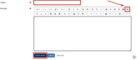 How To Post To A Discussion Forum In Moodle Berkshire Community College