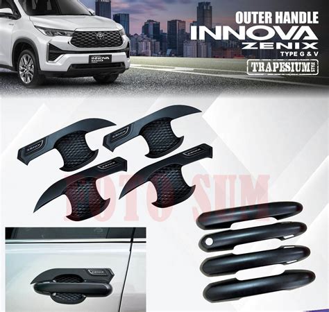 Outer Dan Hendel Mobil Innova Zenix Hitam Lazada Indonesia
