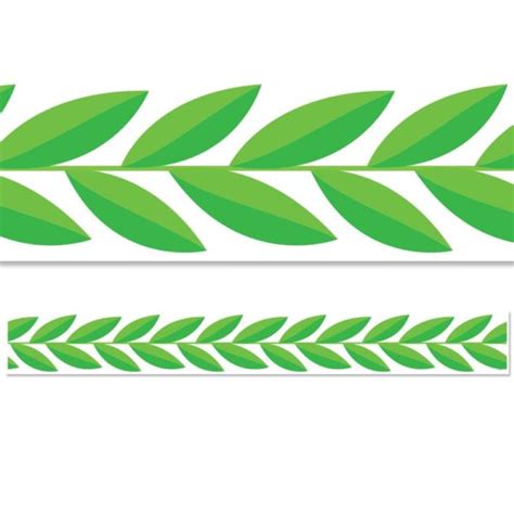 Border Ez Straight Borders Leaf Garland [14 6m] Edsco
