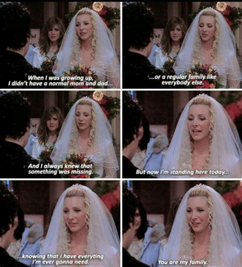 Pheobe Buffay Wedding Friends Scenes Mom And Dad Getting Married