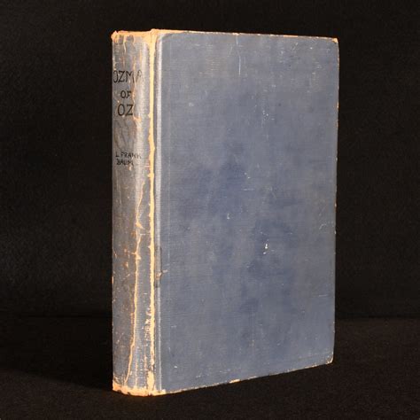 Ozma Of Oz Von L Frank Baum Good Cloth 1925 Rooke Books Pbfa