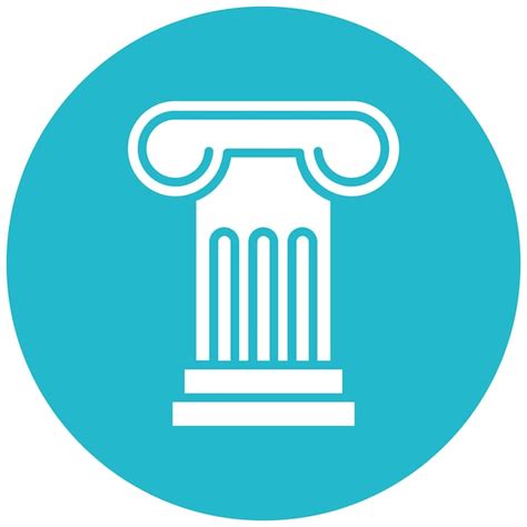 Premium Vector Column Vector Illustration Style