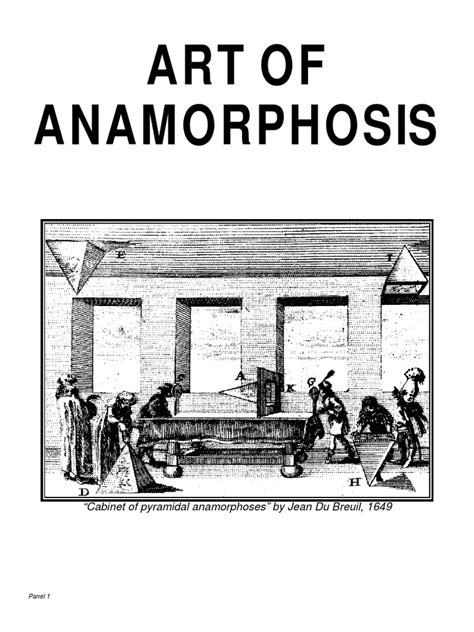 Anamorphosis Pdf Pdf Perspective Graphical Renaissance