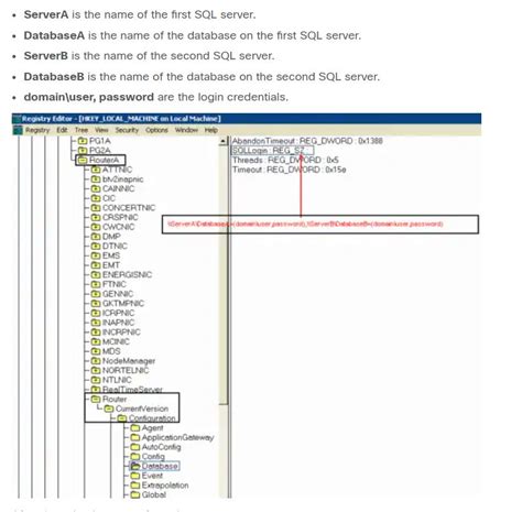 Regedit Keys For Dbwalker Cisco Community