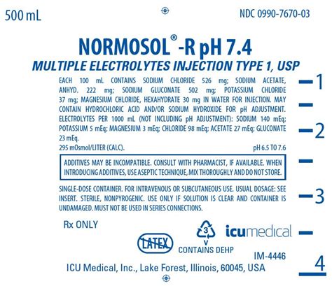 Normosol R Package Insert Prescribing Information