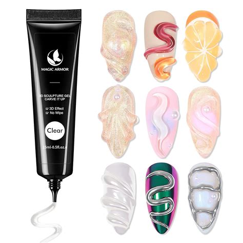 15g 3d Gel Sculpting Nail Art Glue For Nail Designs Diy Craving Molding