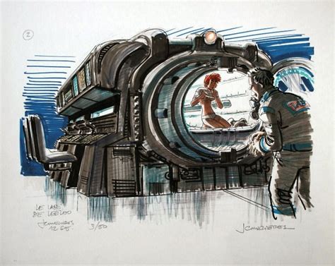 Beautifully Crafted The Fifth Element Concept Art By Jean Claude Mezieres