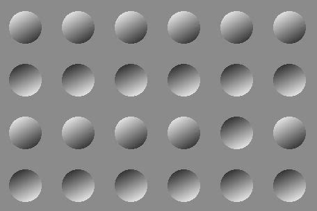 Dimples Or Bumps Optical Illusion Optical Illusions Pictures Cool