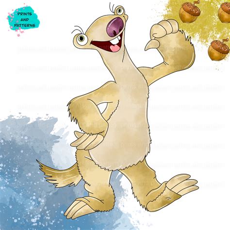 Ice Age Clipart Png Images Ice Age Png Ice Age Cliparts Ice Etsy My