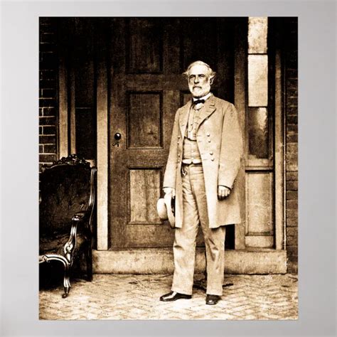 Robert E Lee Vintage Mathew Brady Poster Zazzle