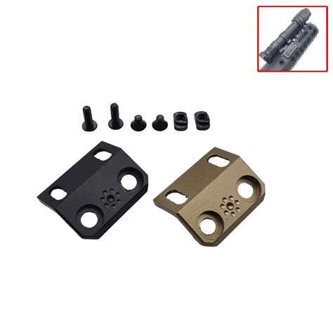 Arisaka M Lok Offset Flashlight Scout Mount M416gelblaster