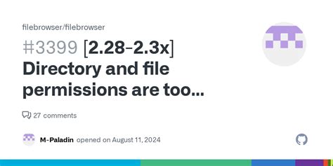 228 23x Directory And File Permissions Are Too Restrictive For Groups · Issue 3399