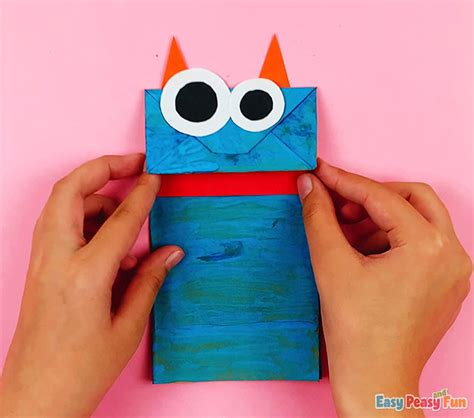 Paper Bag Monster Craft Easy Peasy And Fun
