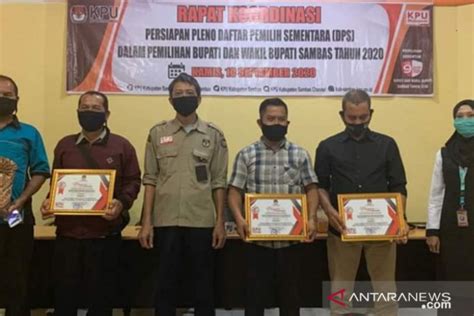 KPU Sambas targetkan partisisipasi pemilih capai 77,5 persen - ANTARA News