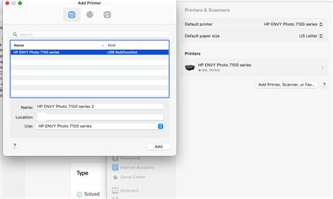 Hp 7155 On Macos Ventura Airprint Installed But Cant Also Hp