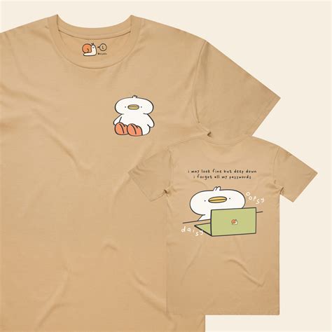 Forgot My Password Duck Shirt Size Xl — Papermarket