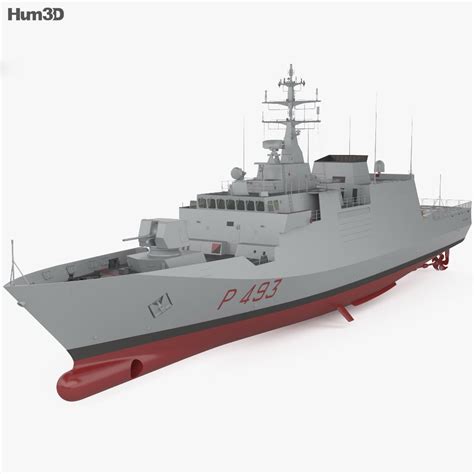 Comandanti Class Patrol Boat 3d Model Download Warship On