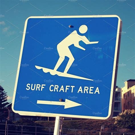 Surf Sign Surfing Travel Lifestyle Signs